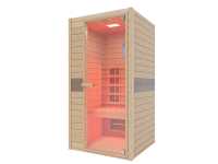 Infrarotkabine Ruby Deluxe Ganzglastür | Infrarotkabinen | Sauna | Holzprofi24