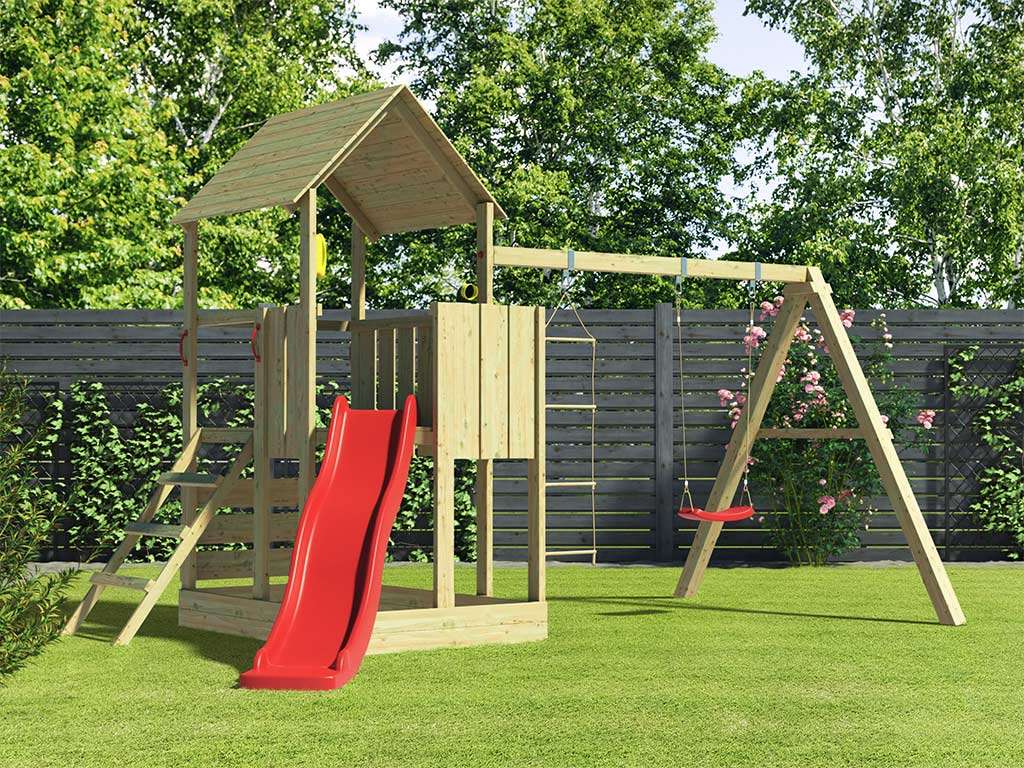 Garten Spielturm & Kletterturm für Kinder | Holzprofi24