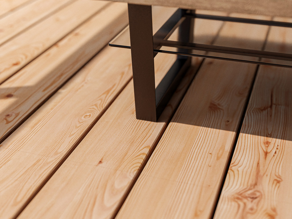 Terrassendiele Douglasie | Holz-Terrassendielen | Terrassendielen ...