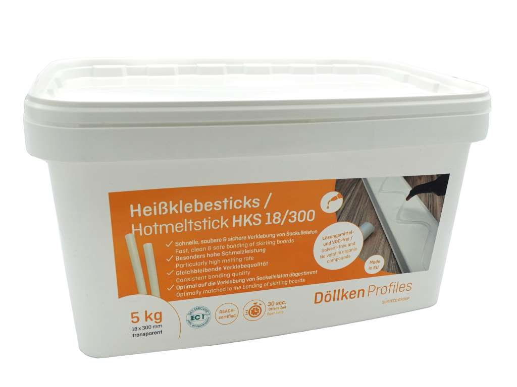 Heißschmelzkleber HKS 18-300 | Sockelleisten-Befestigung ...
