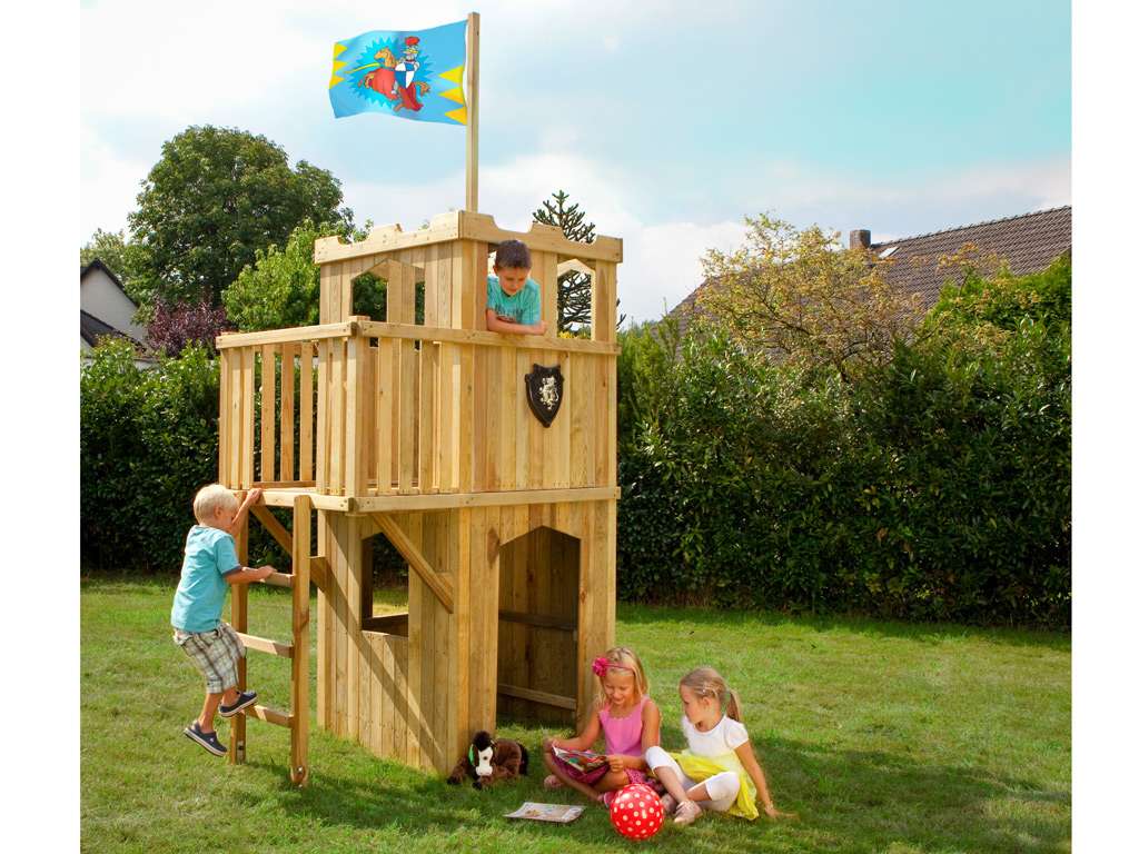 Garten Spielturm & Kletterturm für Kinder | Holzprofi24