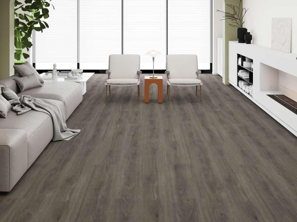 Vinylboden Premium Klebevinyl Eiche Greige Landhausdiele | Vinylböden ...