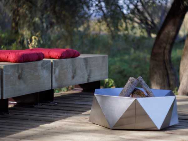 Design Feuerschale JUNDA Edelstahl | Feuerkörbe & Feuerschalen ...