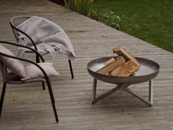 Design Feuerschale Z XXL Edelstahl | Feuerkörbe & Feuerschalen ...